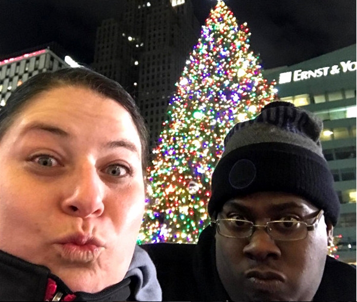 Deadline Detroit | Gallery: Detroit Christmas Tree Is Popular Spot for ...