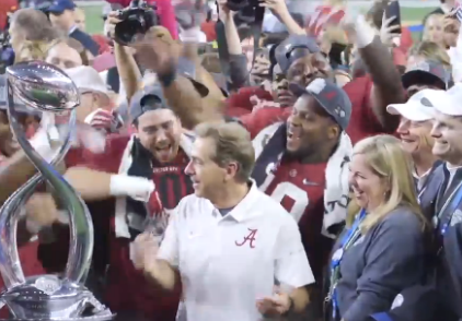 Deadline Detroit | Video: Nick Saban Dances After Victory Over MSU ...