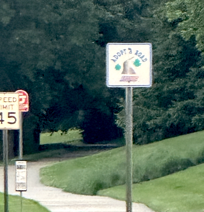Deadline Detroit | Man Behind Palestinian Road Signs Supported ...