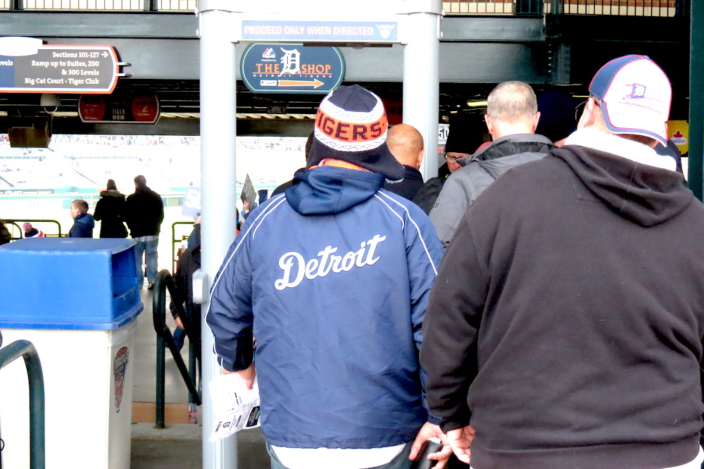 Deadline Detroit | Gallery: Opening Day, a Detroit 'Holiday'