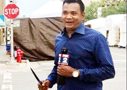 Deadline Detroit | Caption-Writing Game: Fox 2's Roop Raj Is Armed and ...