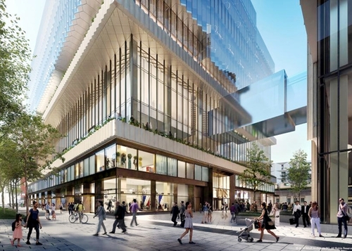 Deadline Detroit | Reshaping Detroit skyline: Hudson's block project ...