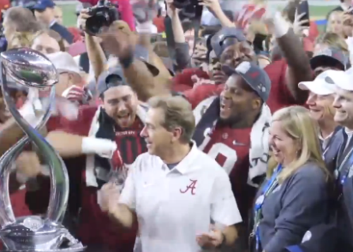 Deadline Detroit | Video: Nick Saban Dances After Victory Over MSU ...