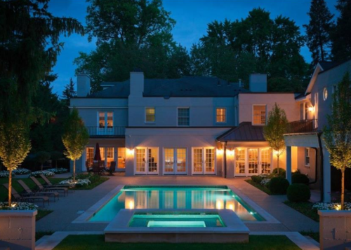 Deadline Detroit | Elmore Leonard's Former Bloomfield Township Home ...