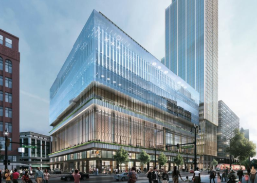 Deadline Detroit | After All That Hype, Hudson's Building Won't Be ...