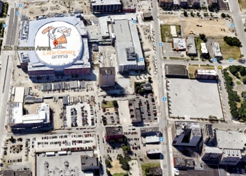 Deadline Detroit | Empty Lots Near Ilitch Casino and Arena Make Sense ...