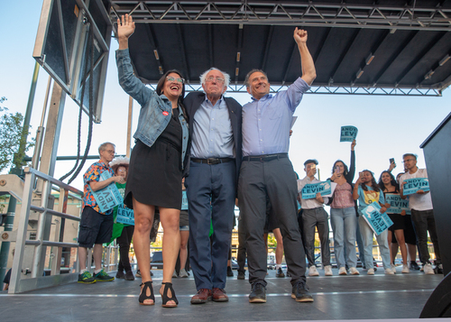 Deadline Detroit | Gallery: It's Bernie Time. Sanders Campaigns for ...