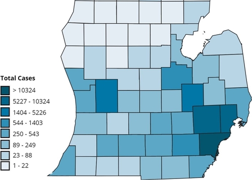 Deadline Detroit | Covid spreads to 79 of Michigan's 83 counties; only ...