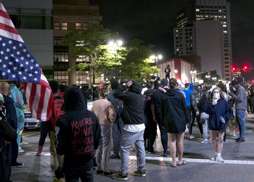 Deadline Detroit | Choppers over BLM protests in Detroit were ...
