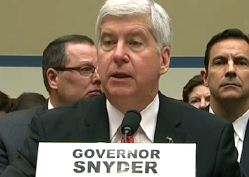 Deadline Detroit | Congress Offers Snyder Chance to Correct Testimony ...
