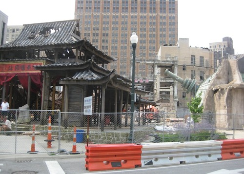 Deadline Detroit | The Set of Transformers 4 in Detroit Starts to Come Down