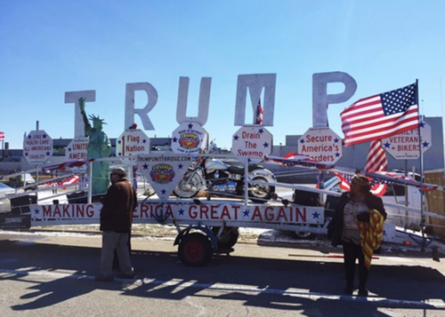Deadline Detroit | Trump Unity Bridge impounded in Detroit, owner arrested