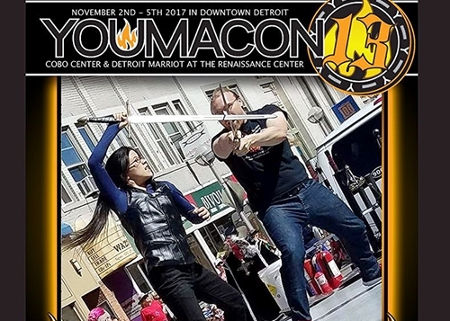 Deadline Detroit | Forbidden at Youmacon: Real Guns, Metal Swords ...