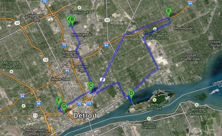 Deadline Detroit | Mapping 'Tiger Town's' Epic, Absurd Race To Michigan ...