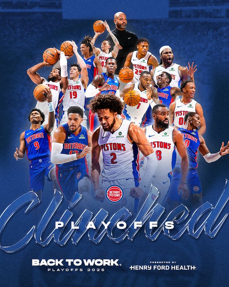 Deadline Detroit | Detroit Pistons Clinch Playoff Spot For the First ...